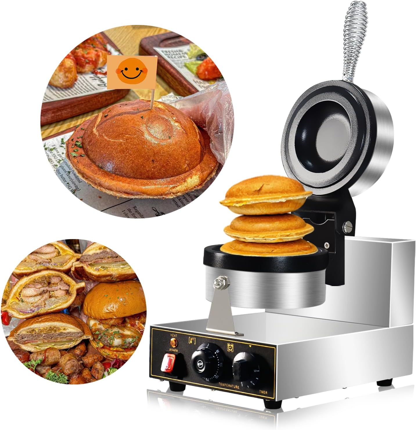 Hamburger Baking Machine - KitchenCraftNepal