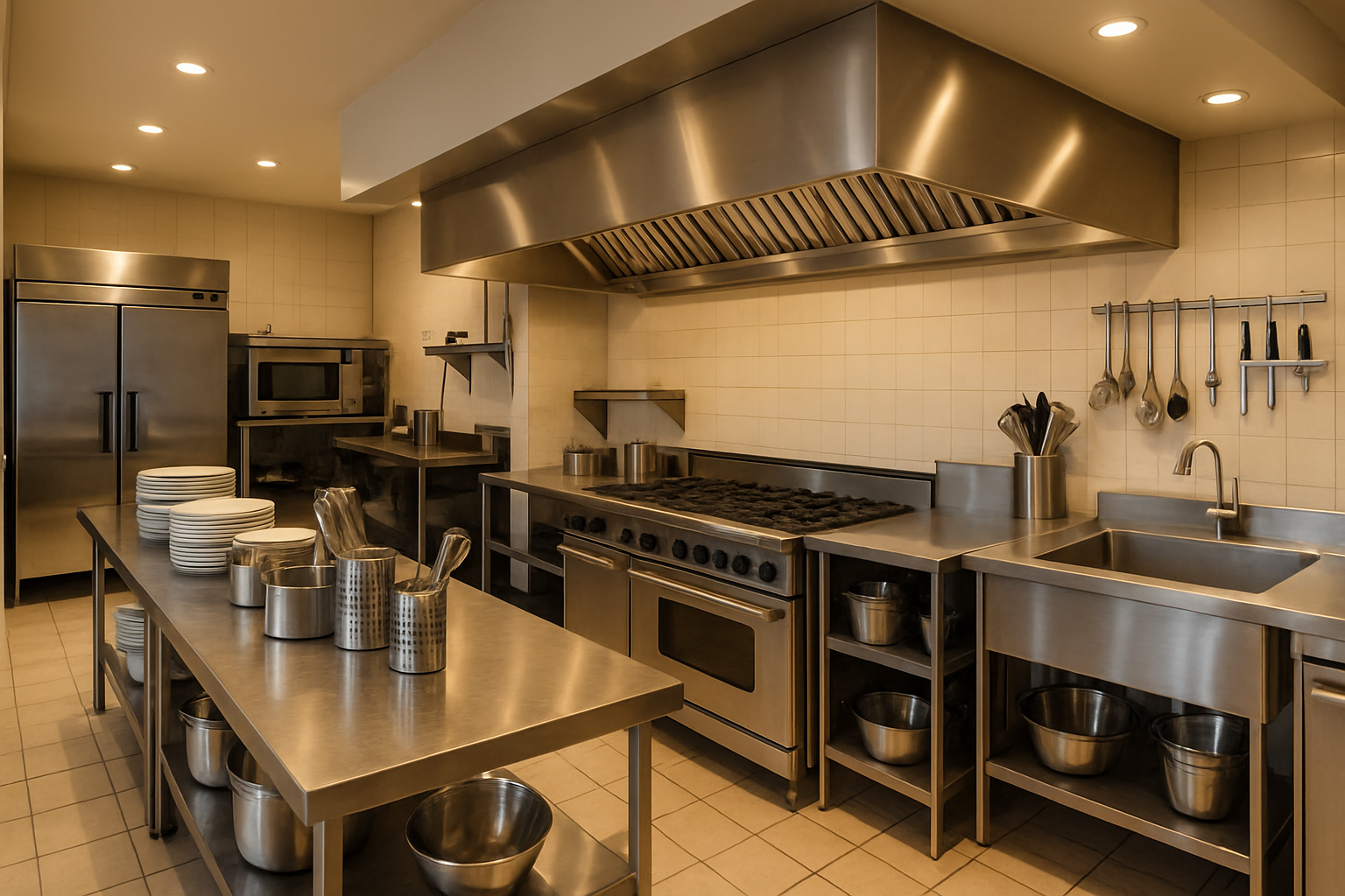 How We Design Commercial Kitchens for Restaurants, Hotels, Banquets ...
